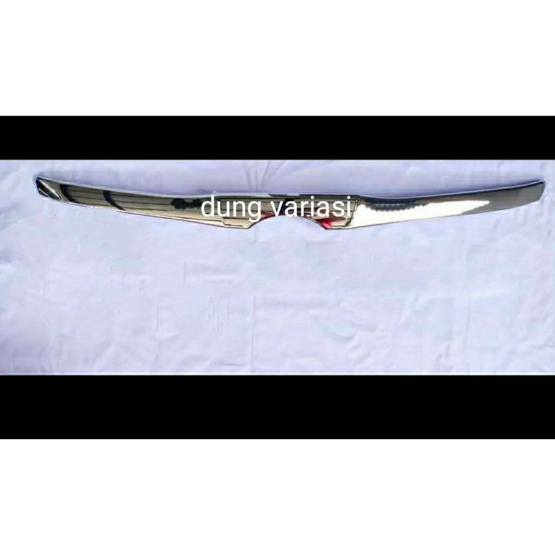 Jual hood molding list kap mesin grand innova 2012 2013 2015 chrome ...