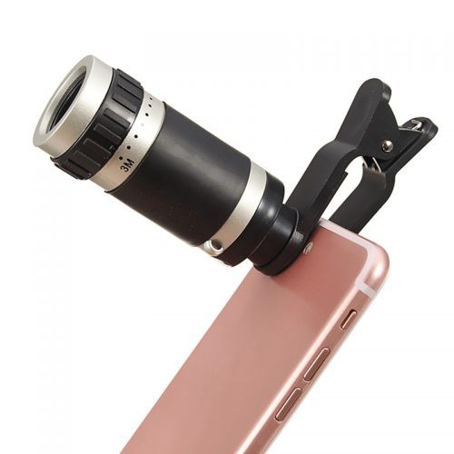 Jual Lensa Teleskop Monocular Optik Mini Zoom 8x18 untuk Kamera ...