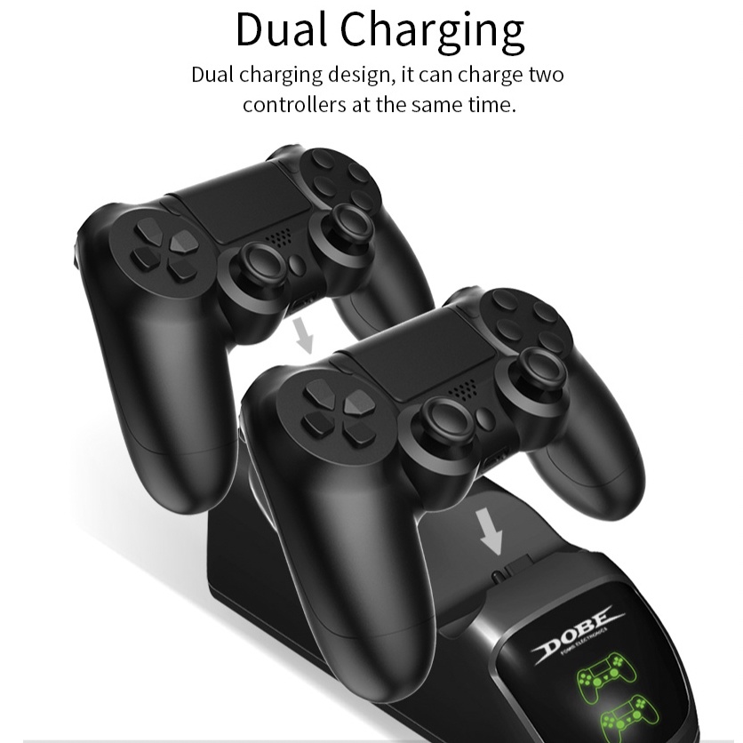 Jual DOBE LED Charging Dock Stand Charger Station USB Controller Stik ...