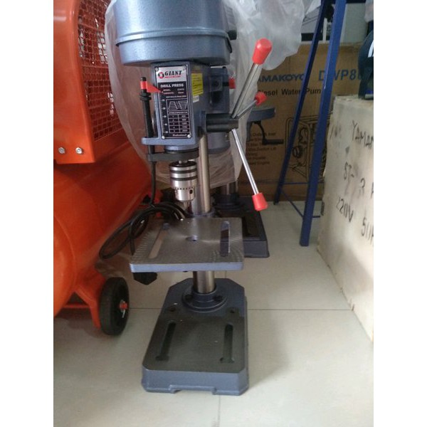 Jual bor duduk drilling machine stand 13mm merk Giant | Shopee Indonesia
