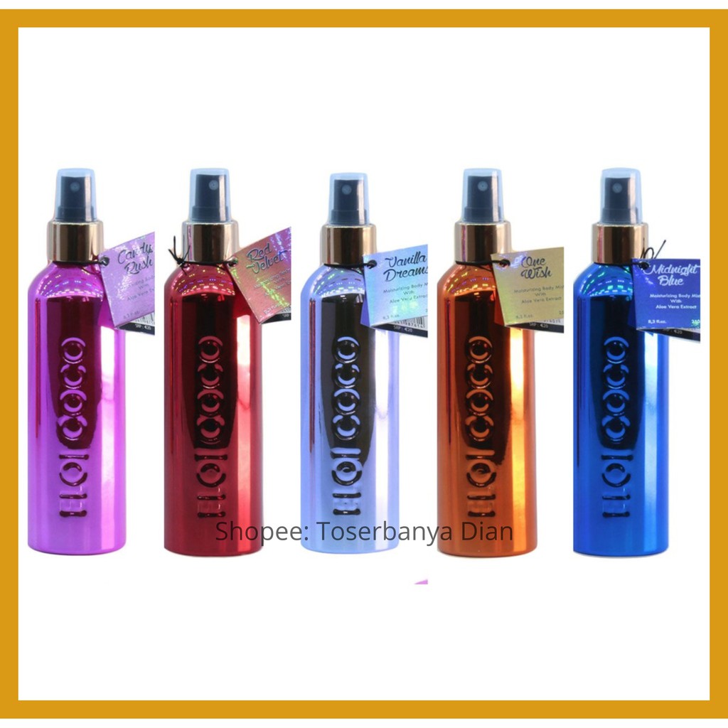 Jual Parfum Minyak Wangi TEMPTATION Moist Body Mist eloi coco 250ml ALL ...