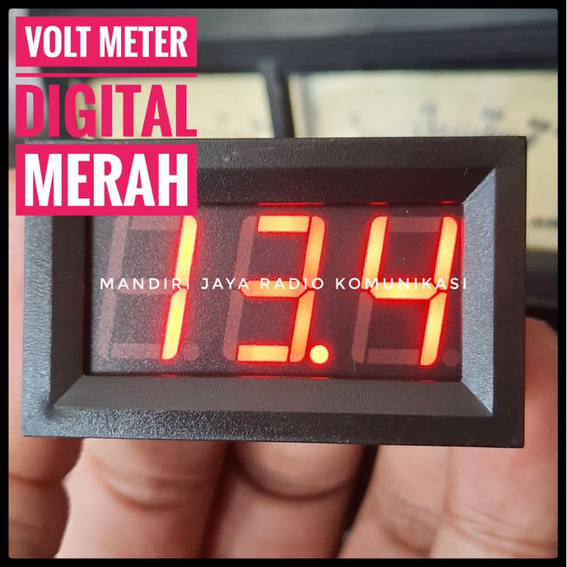 Jual Voltmeter Digital Ukuran Besar | Shopee Indonesia