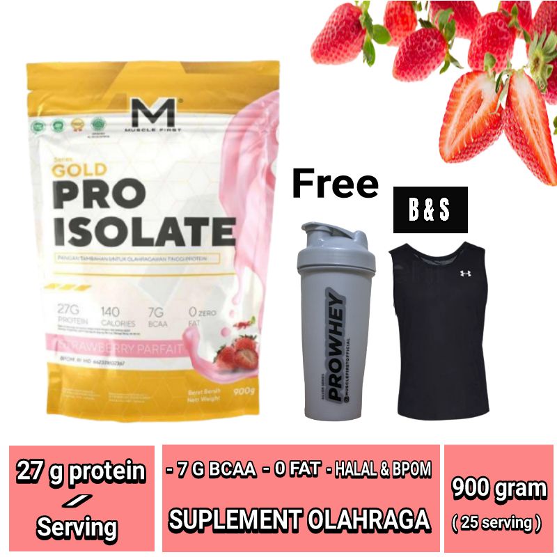 Jual M1 Muscle First Pro isolate Musclefirst Pro isolate whey protein ...
