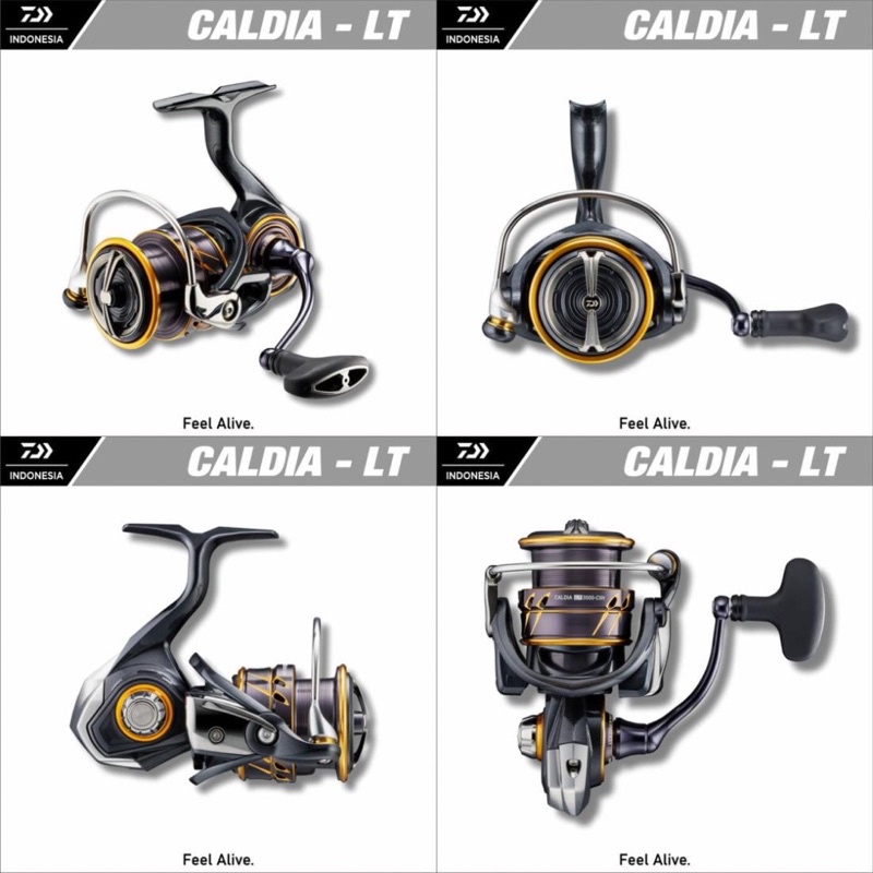 Jual Reel Daiwa Caldia LT Spinning 2021 Alat Pancing Max Drag 12KG ...