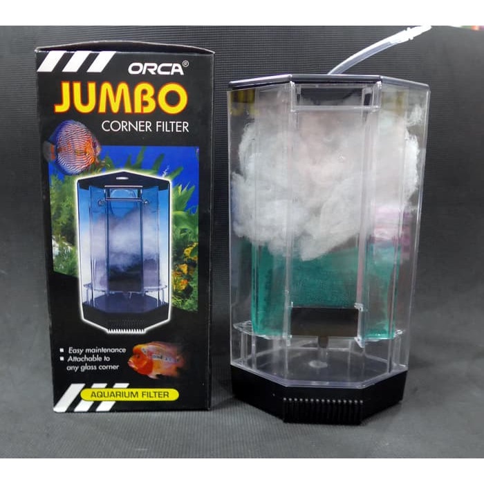 Jual Media Corner Filter Sudut Orca Jumbo Corner Internal Aquascape ...