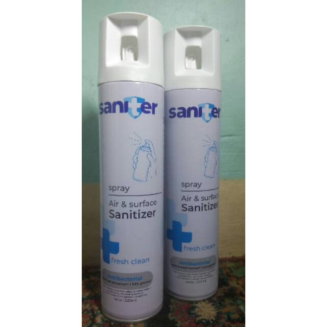 Jual Saniter Sanitizer Spray 200ml | Shopee Indonesia