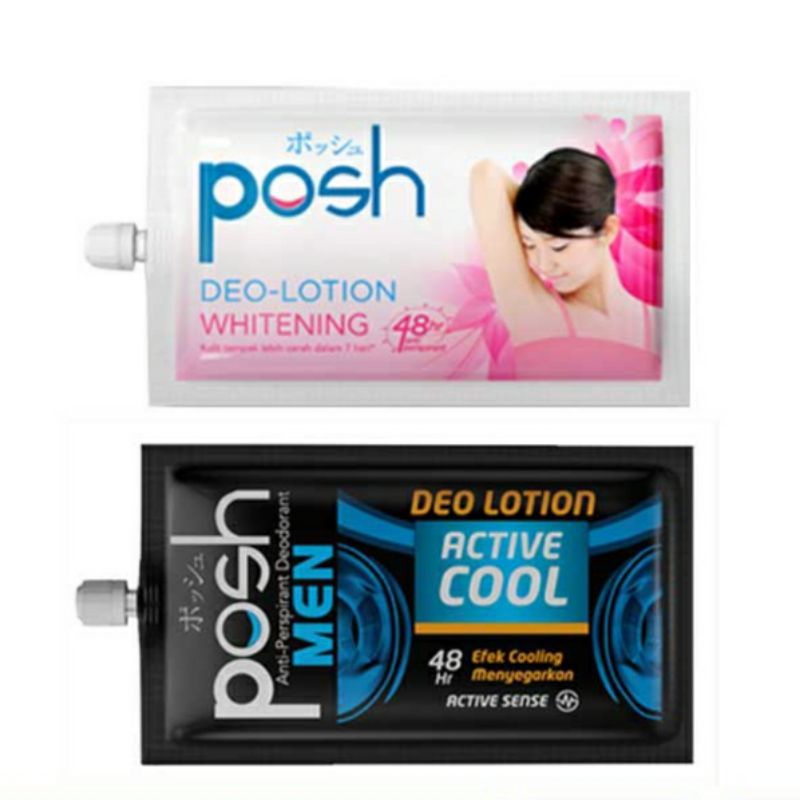 Jual POSH Deo Lotion Sachet 11gr [Satuan] | Shopee Indonesia