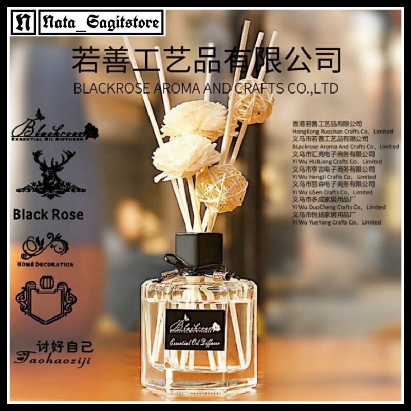 Jual Pengarum Ruangan Aroma Diffuser Reed Sticks Rattan Ball Lily 50ml ...