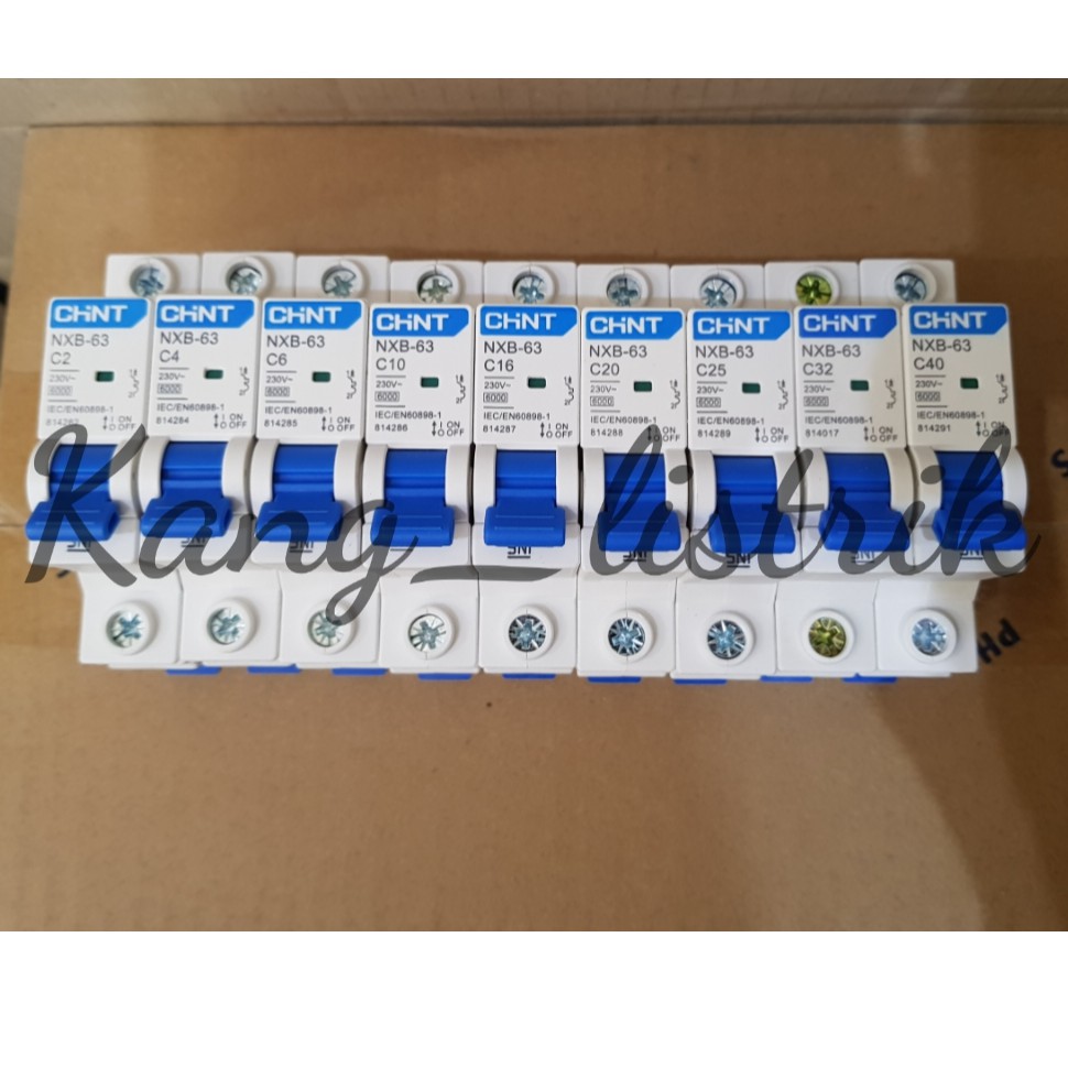 Jual MCB CHINT NXB-63 1PHASE/ MCB 1PHASE CHINT 6A - 40A | Shopee Indonesia