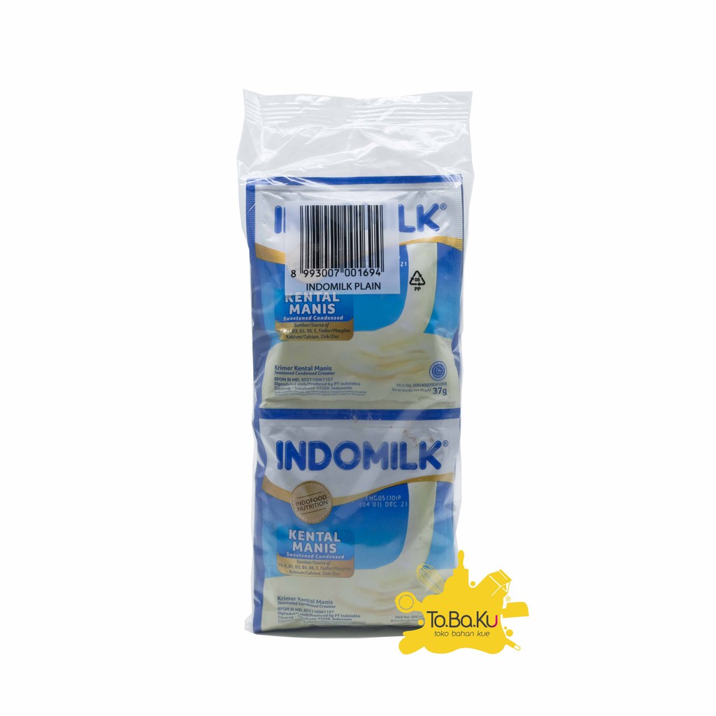 Jual Indomilk SKM Plain Sachet 6x37gr | Shopee Indonesia