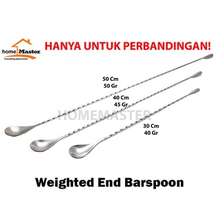 Jual HomeMaster Sendok Pengaduk/Mixer Bar/Cocktail Spoon Weighted End ...