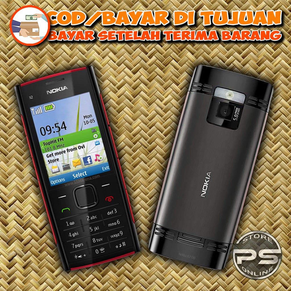 Jual Nokia X2-00 - Jadul - dengan aplikasi lengkap | Shopee Indonesia