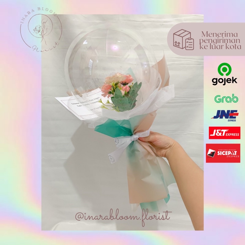 Jual buket bunga wisuda murah/ buket balon/ buket murah/ bouquet wisuda ...