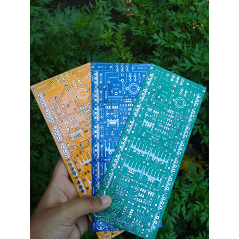 Jual PCB DRIVER SUPER OCL 506 TEFF PRO DOBELLAYER,2U DENGAN 8 TR FINAL ...