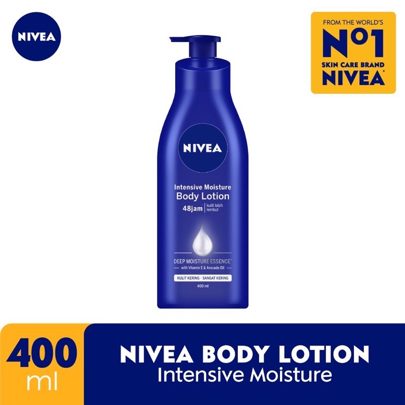 Jual Nivea Body Lotion Intensive And Moisture Lotion 400 Ml 200 Ml 100 Ml