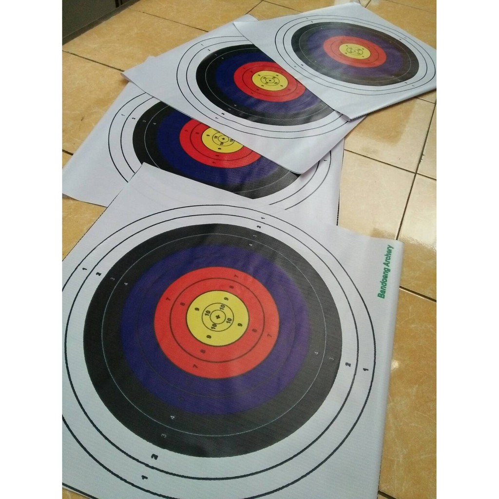Jual Face Target / Print Target Panahan 50x50cm | Shopee Indonesia