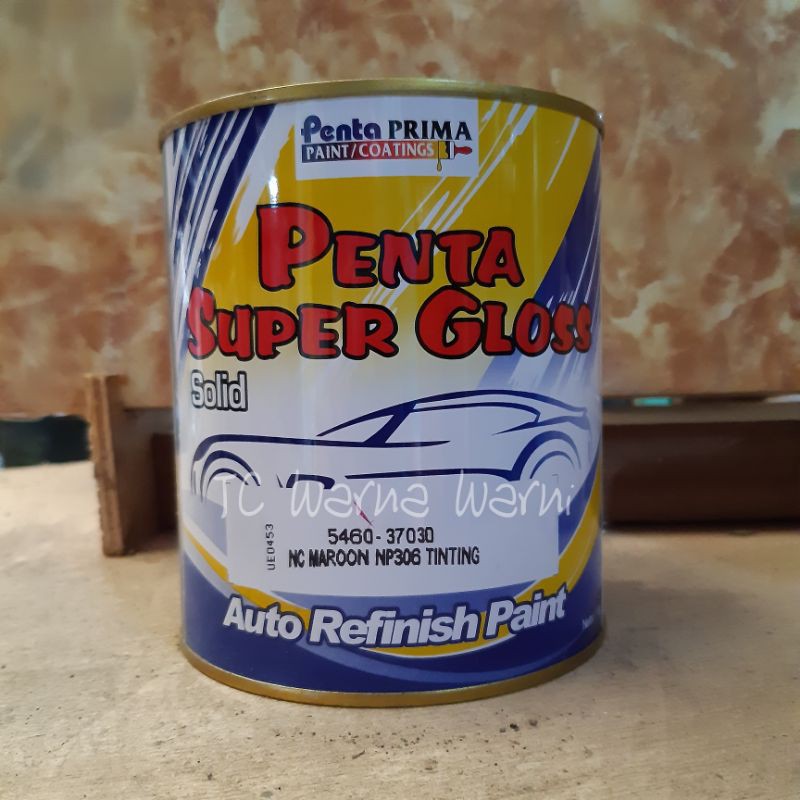 Jual Penta Super Gloss NC Maroon NP306 Tinting 37030 1kg | Shopee Indonesia