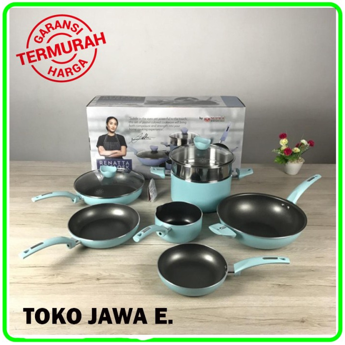 Jual SUPRA PANCI SEAT/COOK WARE EDISI CHEF RENATA MOELOEK 9 PCs-HIJAU ...
