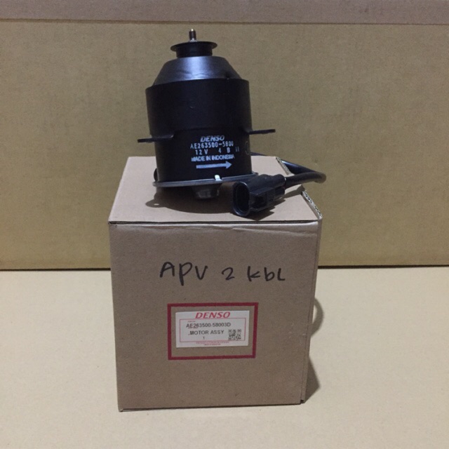 Jual MOTORFAN RADIATOR APV/BALENO/STREAM 2 KABEL DENSO MOTOR FAN EXTRA ...