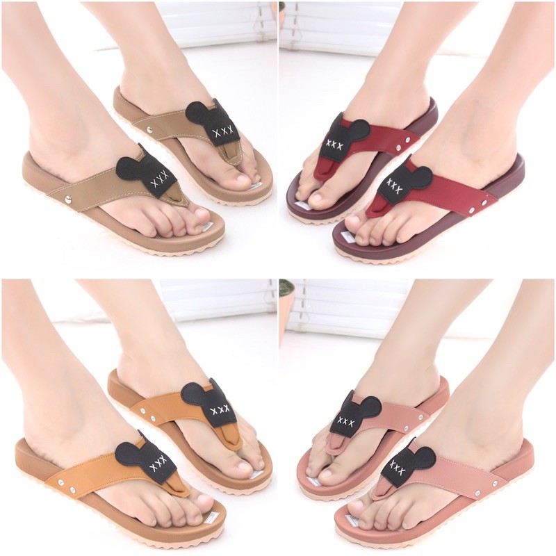 Jual !!SABLOSHOP SANDAL JEPIT WANITA KEKINIAN TERBARU FLAT TEPLEK ...