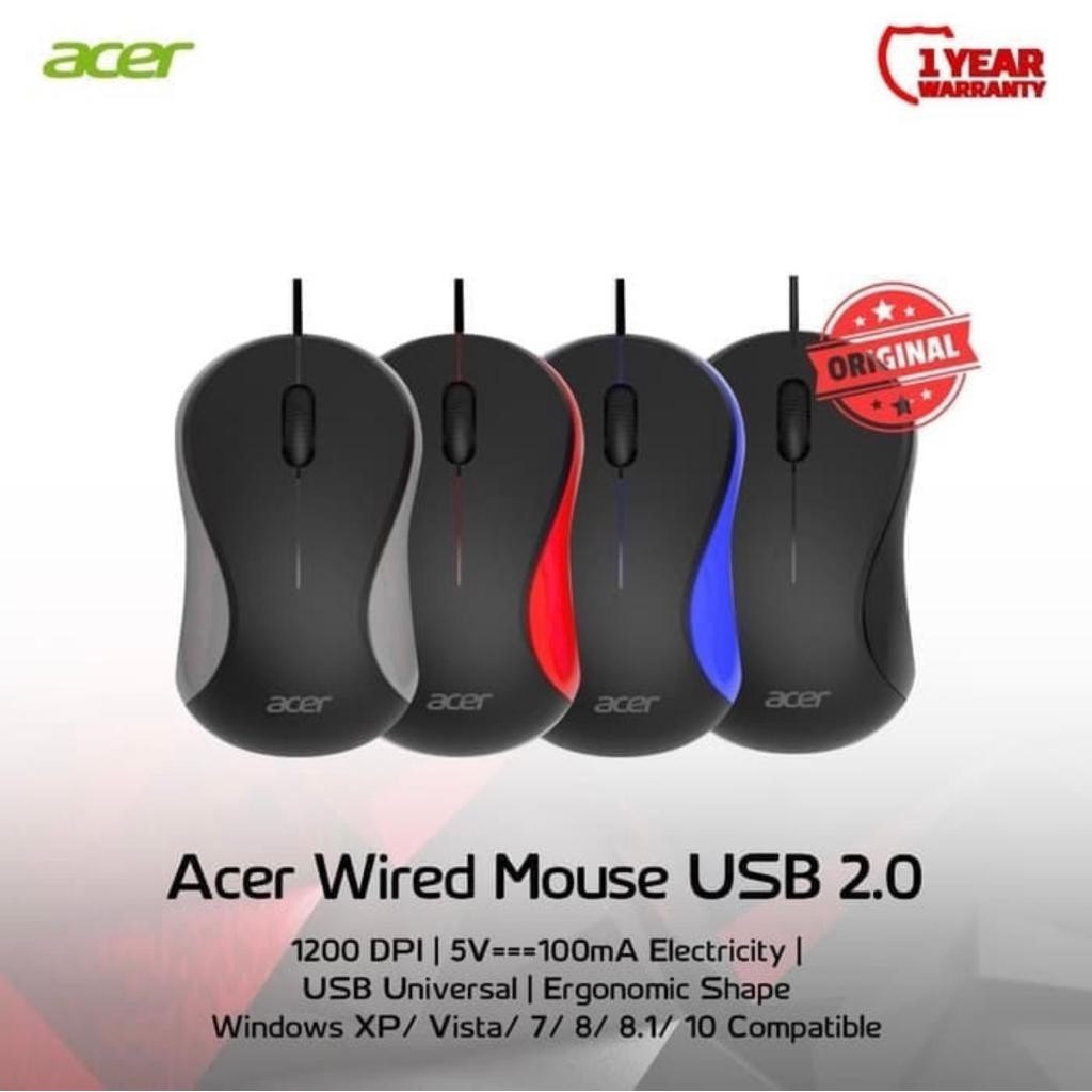 Jual Acer Optical Mouse USB Original | Shopee Indonesia