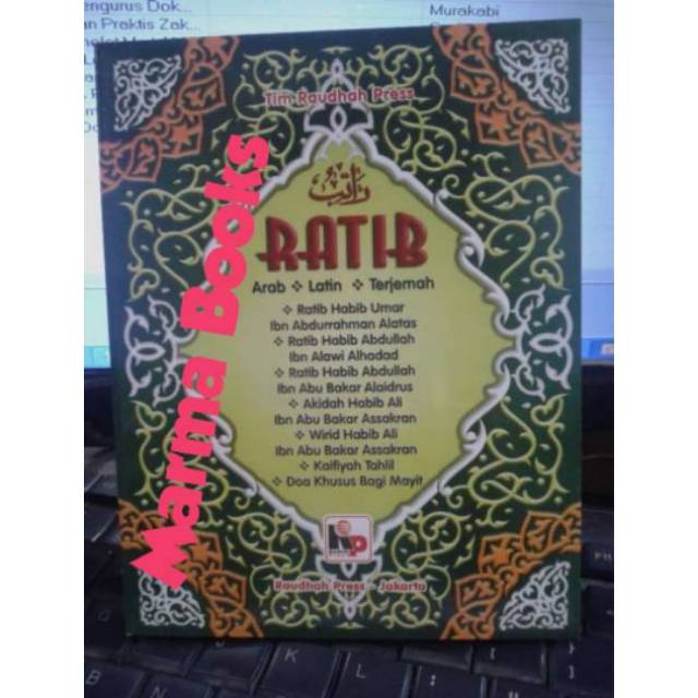 Jual Kitab Ratib Arab Latin Terjemah - Rotib Alhadad Alatas Alaidrus ...