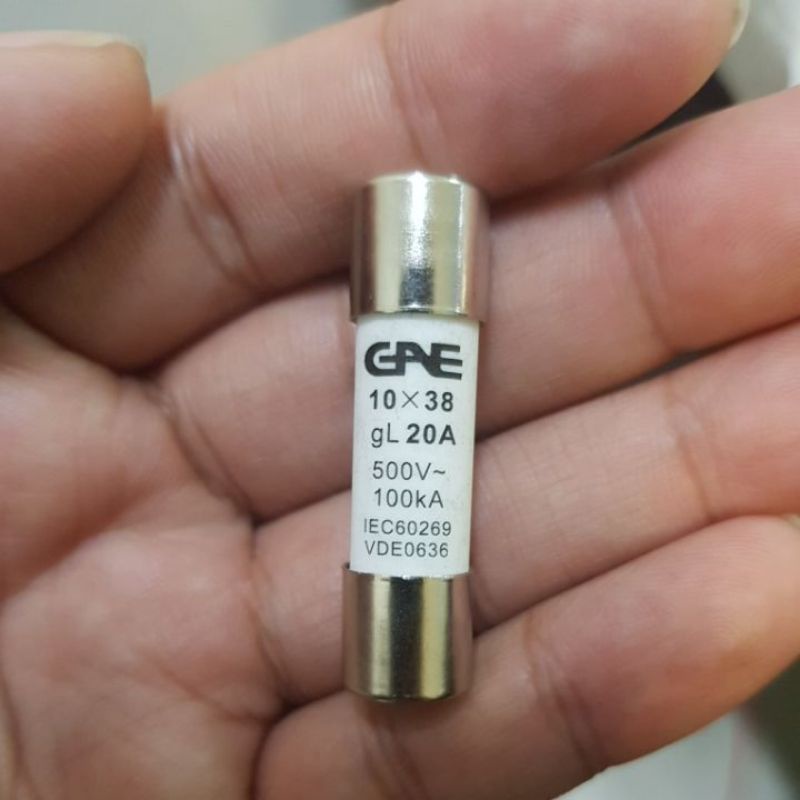 Jual GAE HRC Fuse gl 10x38 (2A,4A,6A,8A,10A,12A,16A,20A,25A,32A) | Shopee Indonesia