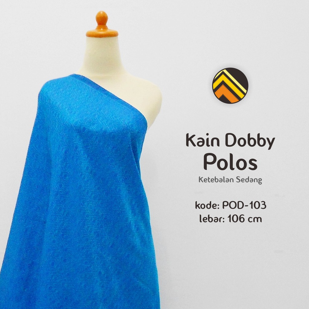 Jual Kain Tenun Dobby Polos Sutra Bugis Makasar - Biru - Tenun Sengkang ...