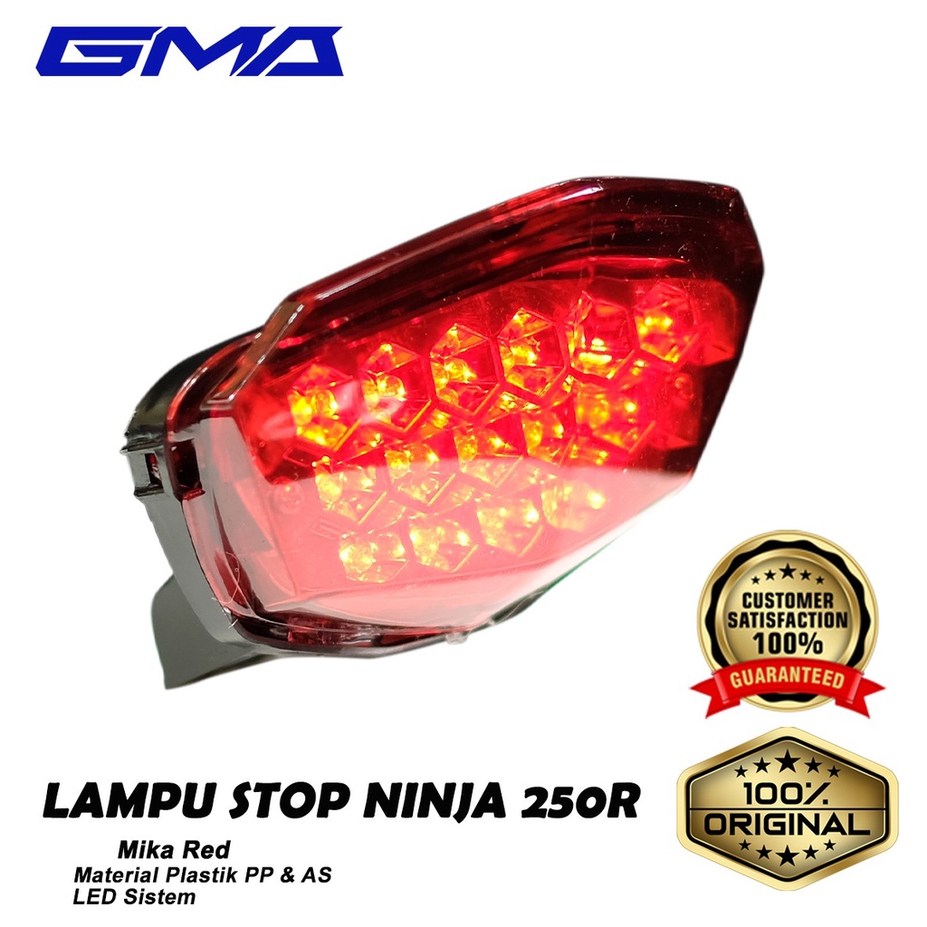 Jual GMA Lampu Rem / Stop Led Ninja 250 Tanpa Sein | Shopee Indonesia