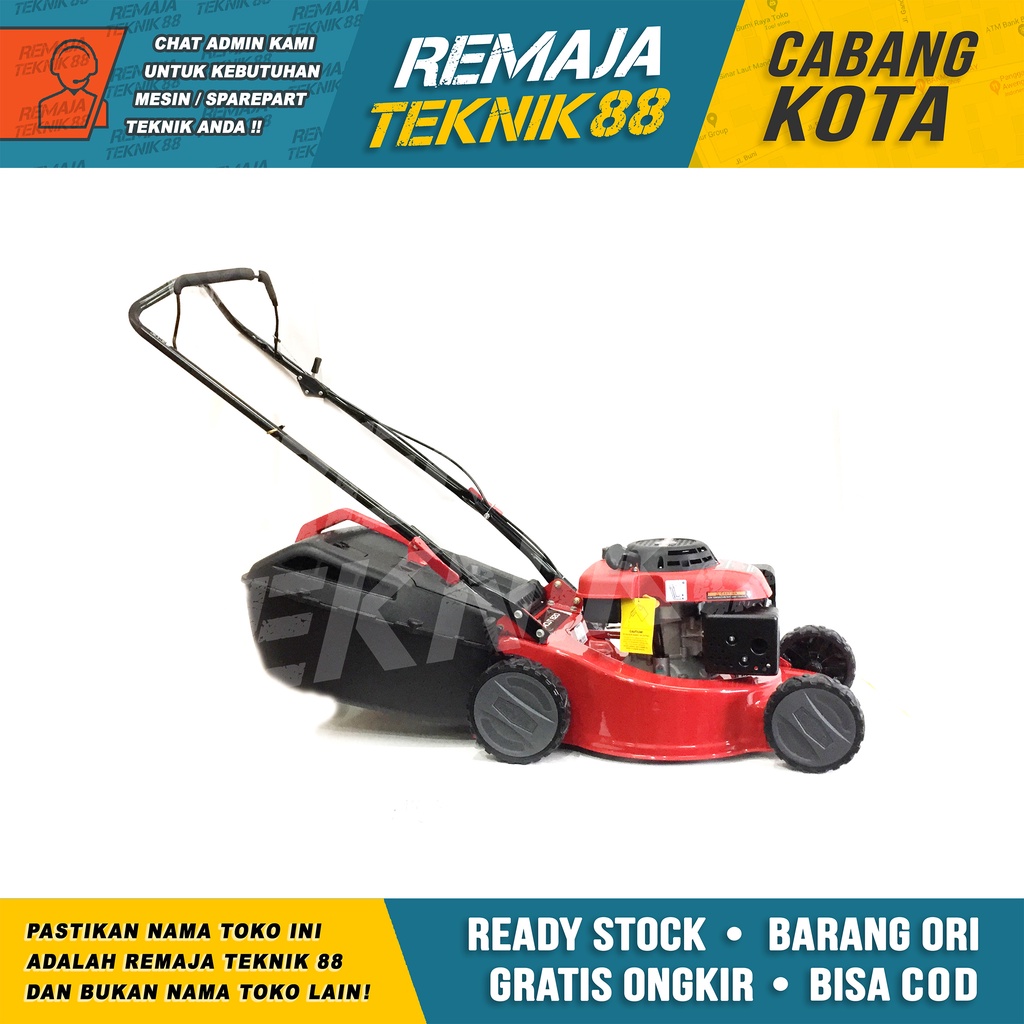 Jual ROVER DURACUT 820 OHV 800 LAWN MOWER / MESIN POTONG RUMPUT DORONG 18" | Shopee Indonesia