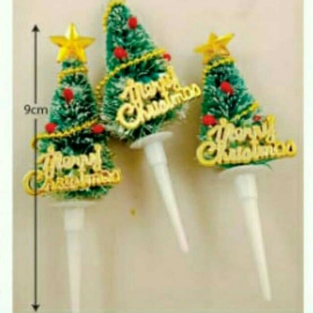 Jual Topper Pohon Natal Topper hias kue Pohon Natal Topper Kue | Shopee ...
