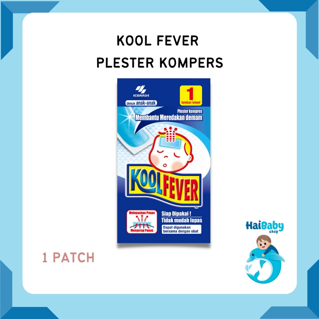 Jual Kool Fever Plester Kompres untuk Anak/bayi isi 1 / Koolfever ...