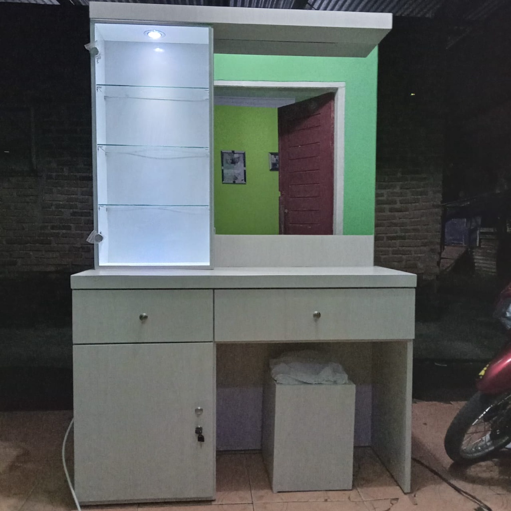 Jual Meja Rias HPL 120cm | Shopee Indonesia