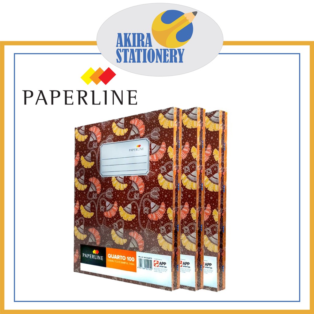 Jual Hard Cover PAPERLINE Quarto 100 / Buku Akutansi Keuangan PPL ...