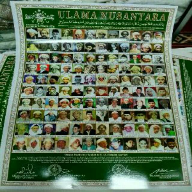 Jual Poster Ulama Nusantara NU PBNU ASli | Shopee Indonesia