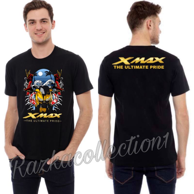 Jual Baju Kaos Yamaha Xmax / Kaos Xmax250cc / Baju Kaos Distro Otomotif ...