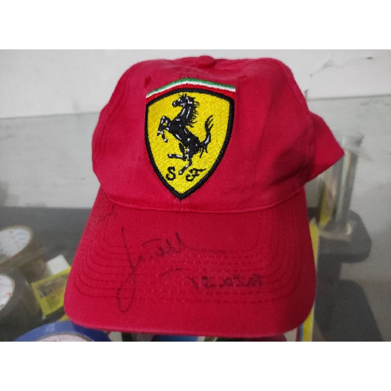 Jual Ferrari Official Licensed with Kimi Raikkonen Sign | Shopee Indonesia