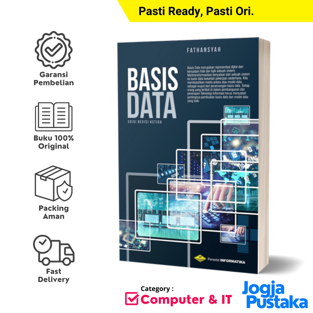 Jual Buku Basis Data (Revisi Ketiga) | Shopee Indonesia Jual Buku Basis Data (Revisi Ketiga) | Shopee Indonesia