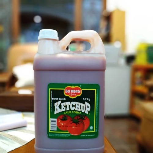 Jual DELMONTE KETCHUP\SAOS TOMAT JERIGEN 5.7 KG | Shopee Indonesia
