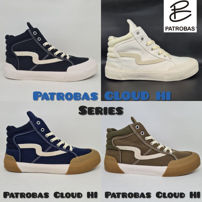 Jual Sepatu PATROBAS CLOUD HI - HIGH Series (Original) | Shopee Indonesia