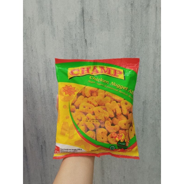 Jual champ nugget ayam ABC 250gr | Shopee Indonesia