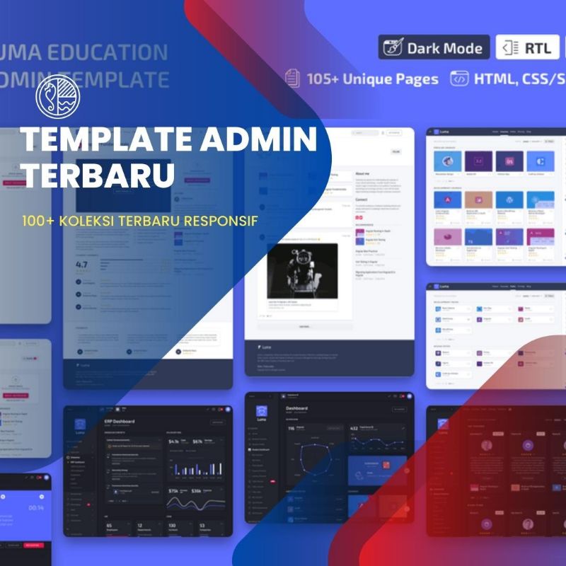 Jual Template Admin Premium Responsiv Website | Shopee Indonesia