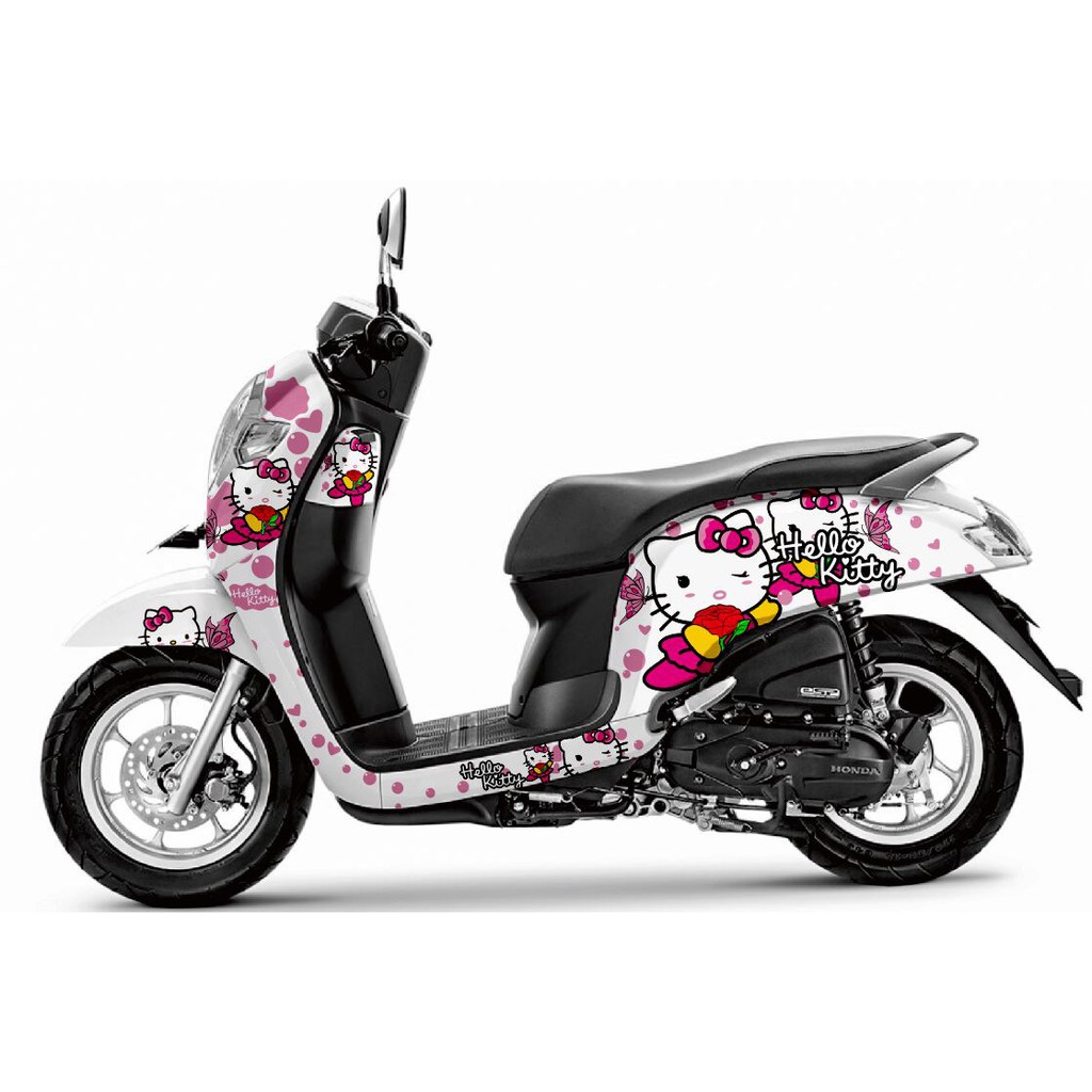 Jual Stiker Full Body Decal Motor Honda Scoopy Skupy Scupi 2017 2018 ...