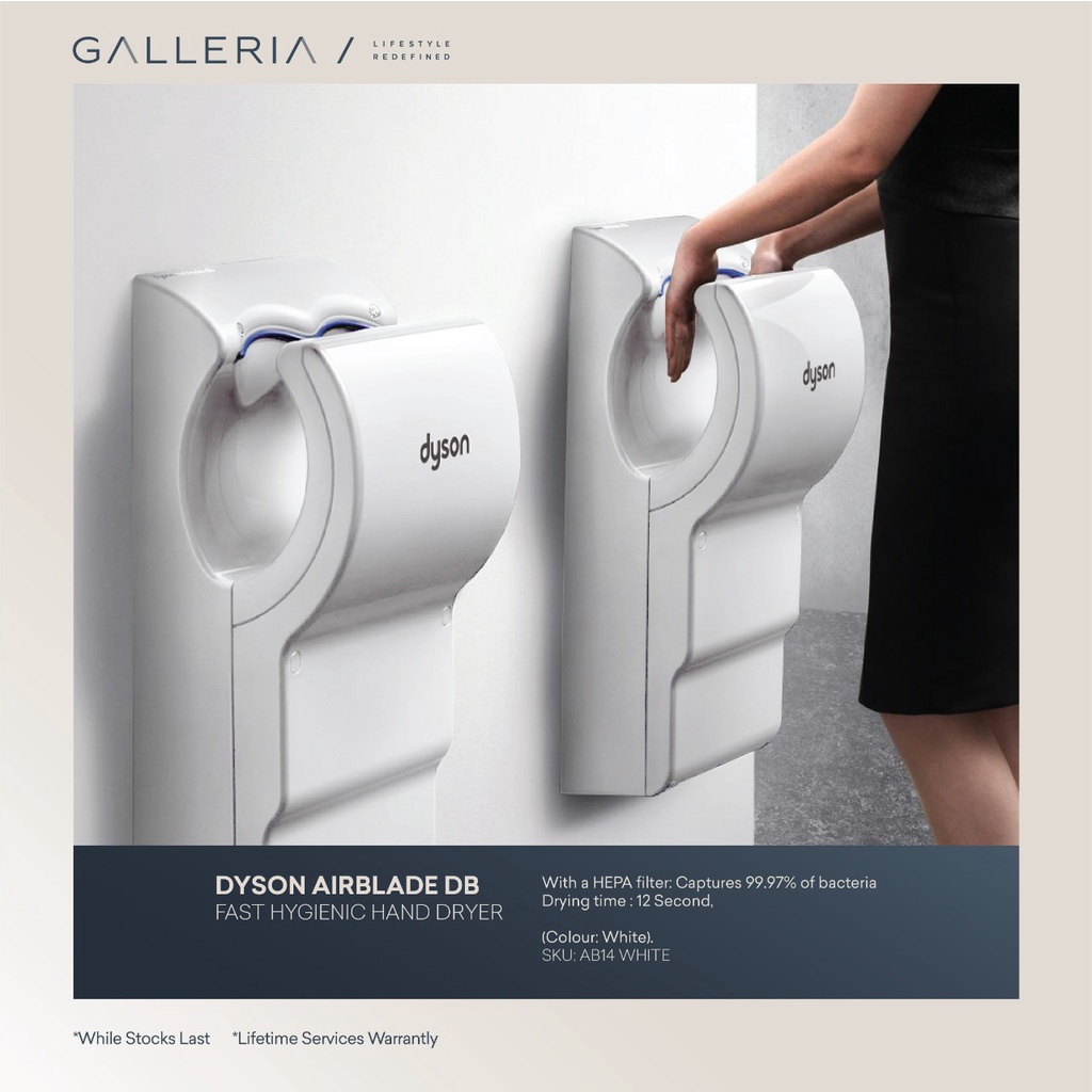Jual Dyson Airblade DB Hand Dryer White | Shopee Indonesia