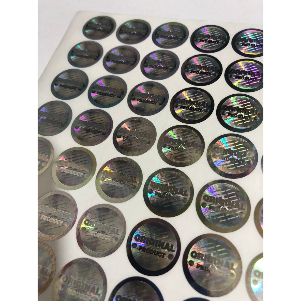 Jual sticker hologram bulat ORIGINAL 2 cm | Shopee Indonesia