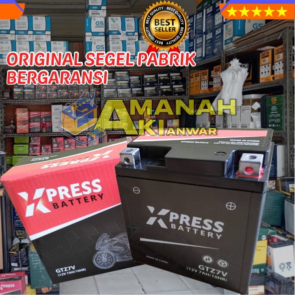 Jual AKI Kering XPRESS GTZ7V / AKI MOTOR / AKI Yamaha NMAX Series 2015 ...