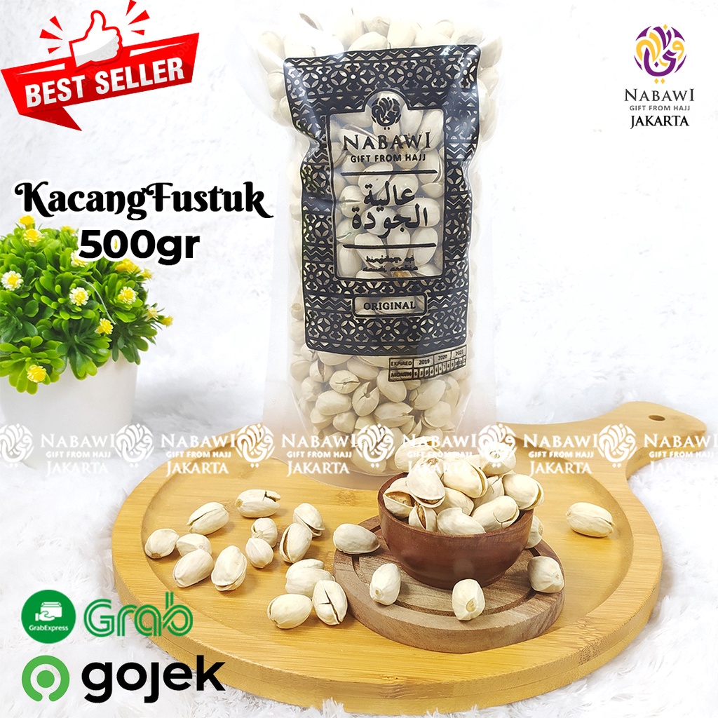 Jual Kacang Fustuk Kemasan 1Kg dan 500Gr / Kacang Pistachio Jakarta | Shopee Indonesia