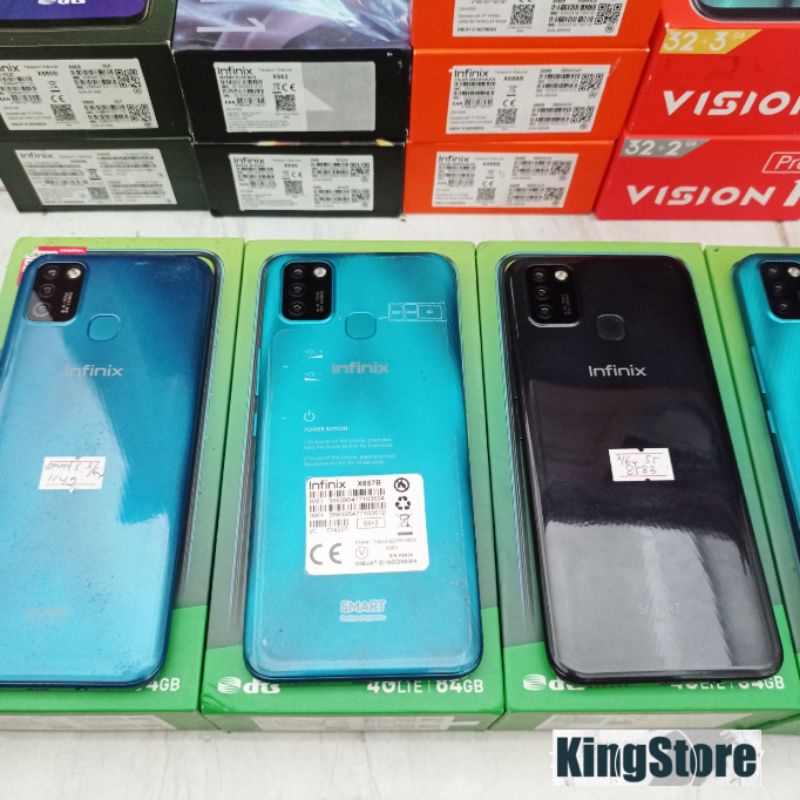 Jual HP INFINIX SMART 5 3/64 | 2/32 SECOND ORIGINAL - SEKEN GARANSI ...