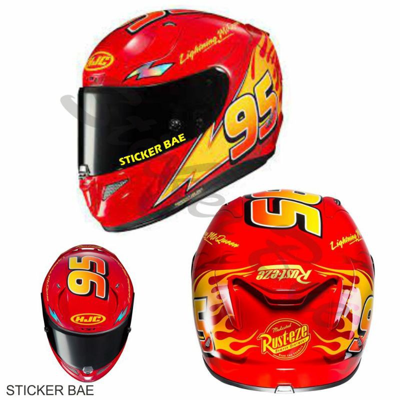 Jual stiker helm set 95 full set untuk satu helm lihatgambarkedua ...