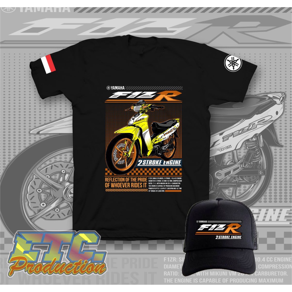 Jual Kaos Baju Motor Yamaha Fizr F1zr 2stroke Engine 2tak 2t 110cc ...
